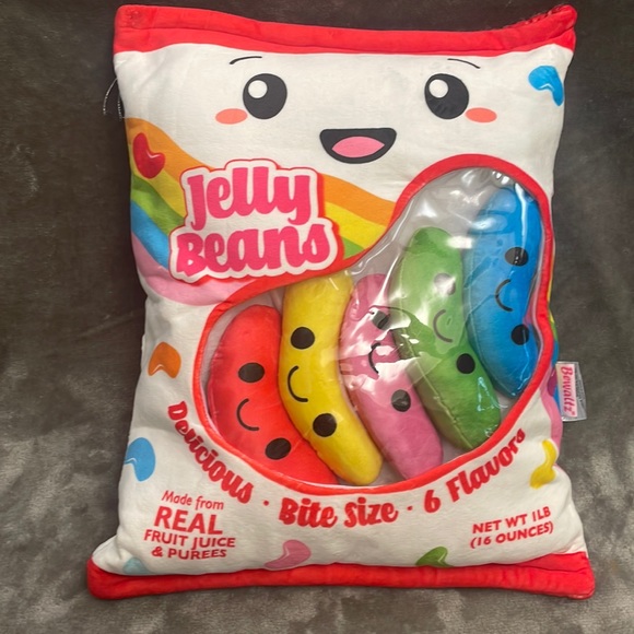Bewaltz | Toys | Nwt Bewaltz Plush Jelly Bean Plushie Pillow 9 Missing ...